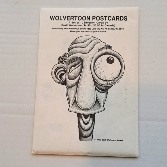 Wolvertoon | Other | Wolvertoon Postcards | Poshmark